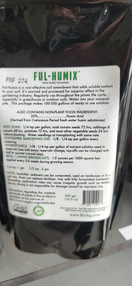 Bioag Ful-humix 300g – DFW Organic Growing
